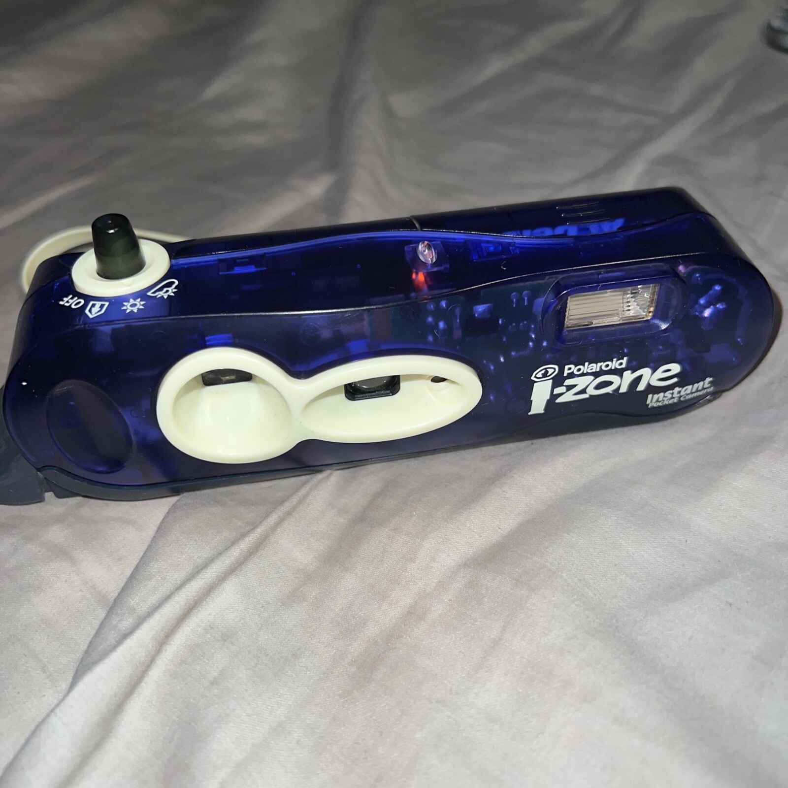 Polaroid i-Zone Blue Instant Film Pocket Camera w/ Wrist Strap | eBay