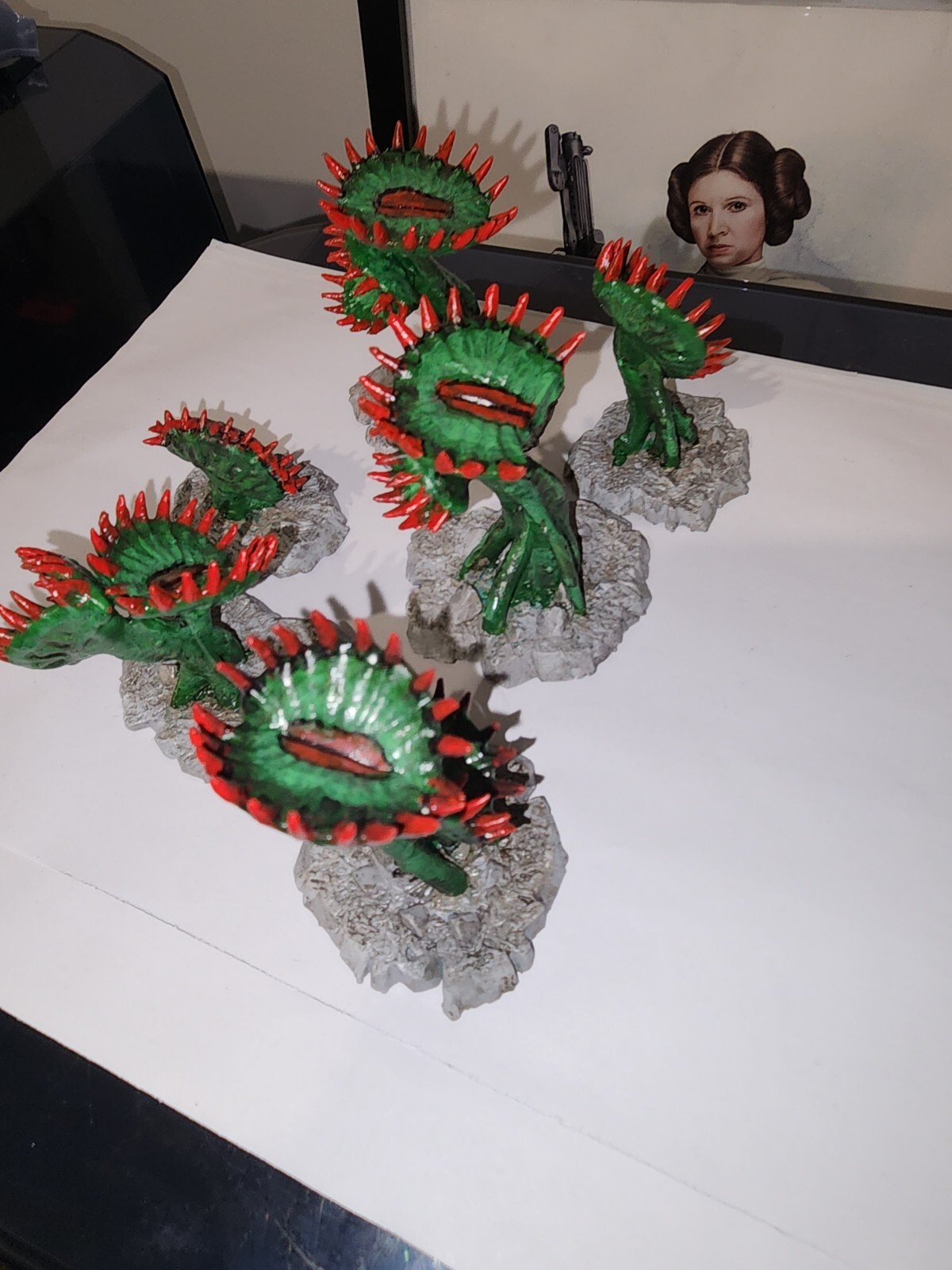 Painted Giant Carnivorous Plants (6) - Roleplay resin miniatures PYM | eBay