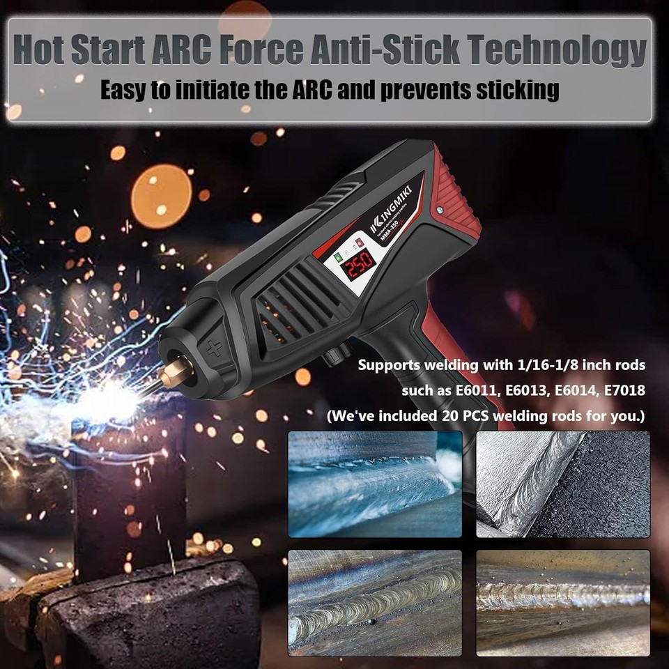 Saker Portable Electric Welding Machine,110V Portable Welder Handheld ...