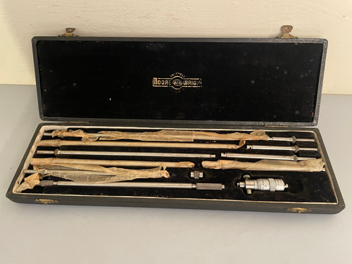 moore & wright bore micrometer engineers tools for military 1955 | eBay