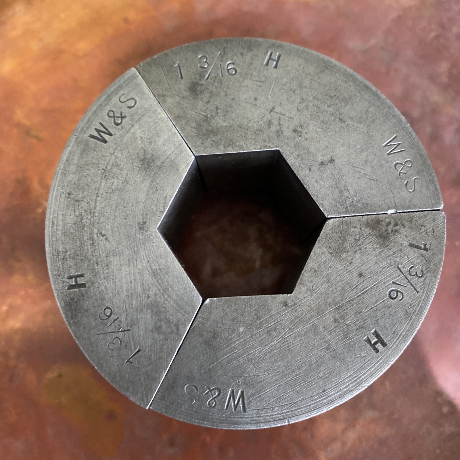 WARNER & SWASEY COLLET PADS HEX 1-3/16" | eBay