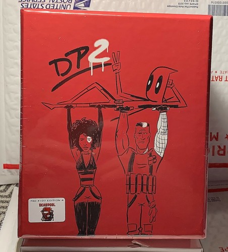 DEADPOOL 2 4K UHD+BLU-RAY STEELBOOK! FILMARENA MANIACS BOXSET! (E1+E2 ...