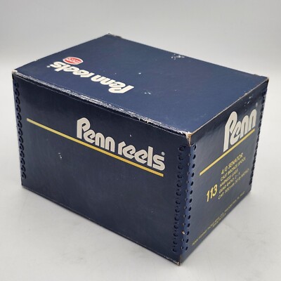 EMPTY BOX ONLY Vintage Penn Reels 4/0 Senator 113 Cast Bronze Spool ...
