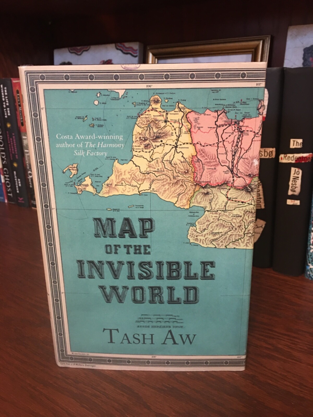 Map of the Invisible World. Tash Aw. True 1st UK HC Ptg. Fourth Estate ...