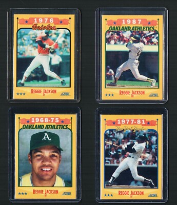Score Salute To Reggie Jackson . New York Yankees Oakland Athletics | eBay