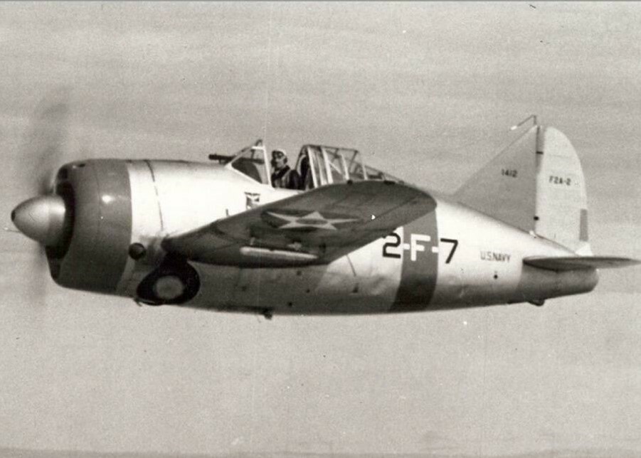 Brewster F2A Buffalo WW2 WWII Re-Print 5 x 7 | eBay