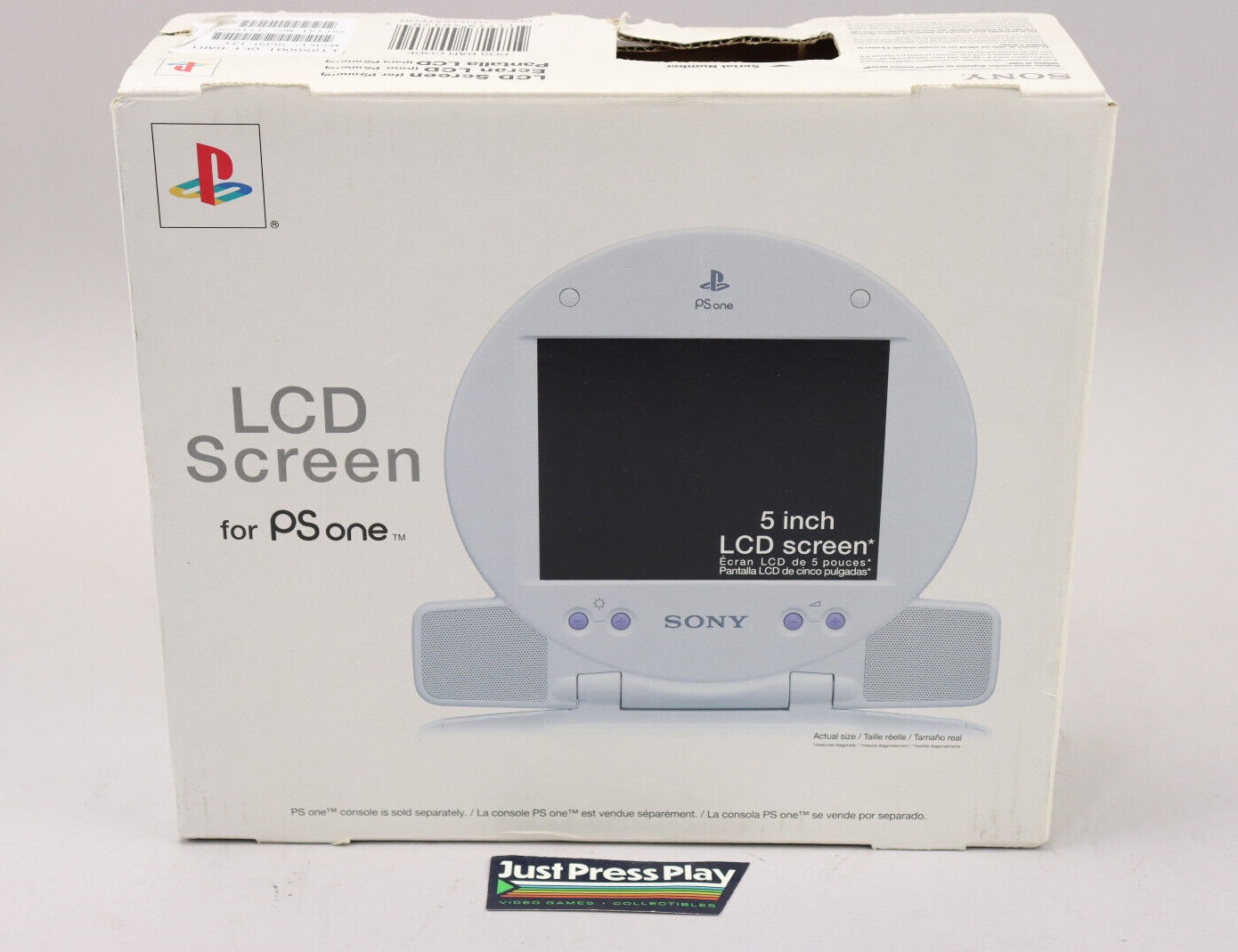 Sony PlayStation PS One PS1 5" LCD Screen NM Tested Working CIB ...