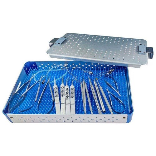Microsurgical Eye Instruments Set – 21Pcs Cataract Surgery Kit for ...