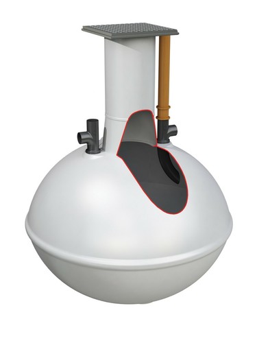 Kingspan Klargester ALPHA 2800L Septic Tank Manhole Cover & Frame 1000 ...