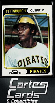 Dave Parker 1974 Topps #252 Pittsburgh Pirates Rookie | Hall of Fame | eBay
