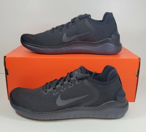 Nike Free RN 2018 Black Anthracite 942836-002 Mens Size 11.5 Running ...