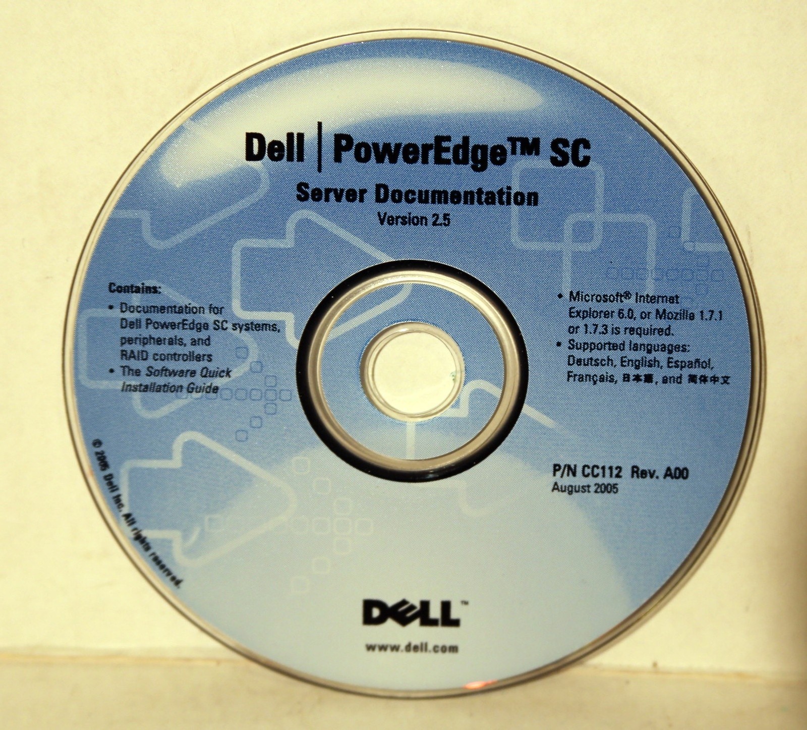 Dell PowerEdge SC, server documentation CD | eBay