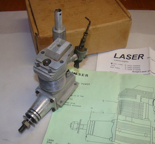 Laser 80 Four Stroke Engine for Radio Control Aeroplane (1524) | eBay UK