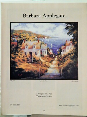 BARBARA APPLEGATE / TOM SIERAK / L RICH ART PIECES ORIG VTG 2003 ...