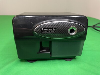 Panasonic Electric Pencil Sharpener with Auto-Stop Model KP-310 Black ...