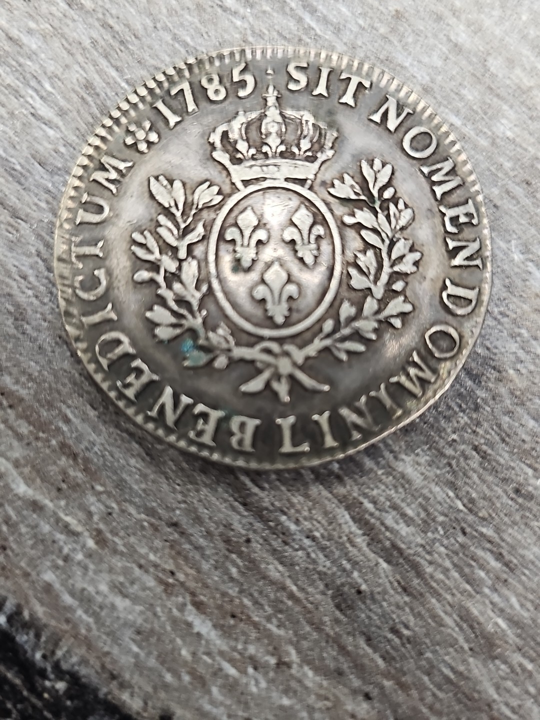 1785-L NGC AU France Louis XVI Ecu Crown Bayonne Mint Silver Coin ...