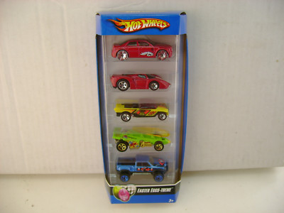 2006 HOT WHEELS HOT EASTER EGGS-TREME 5 CAR GIFT PACK NEW IN SEALED ...