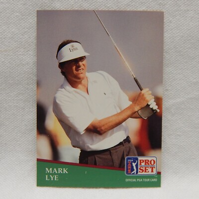 MARK LYE PGA TOUR TRADING CARD | eBay