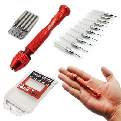 Precision Hand Drill Set Mini for Hobby Tool Carving DIY Model ...