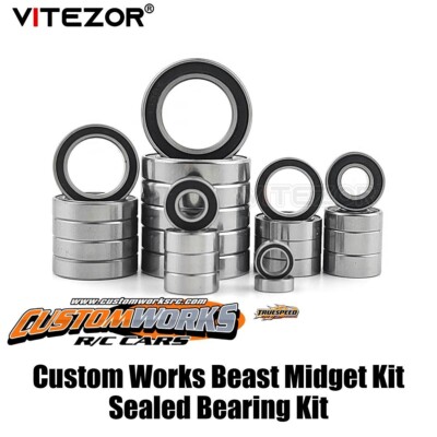 For Custom Works Beast Midget Kit Sealed Bearing Kit | eBay