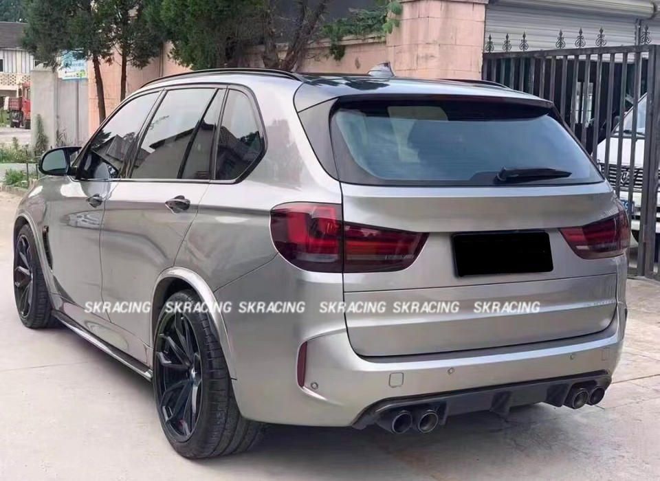 Carbon Fiber Rear Bumper Diffuser Spoiler Lip For BMW X5M F85 X6M F86 ...
