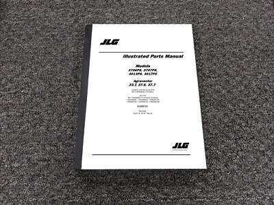 JLG 3706PS 3707PS 4014PS 4017PS 33.7 37.6 37.7 Telehandler Parts ...