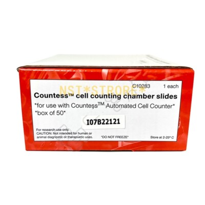 50PCS/BOX NEW FOR Invitrogen Cell Counting Chamber Slides C10283 | eBay UK