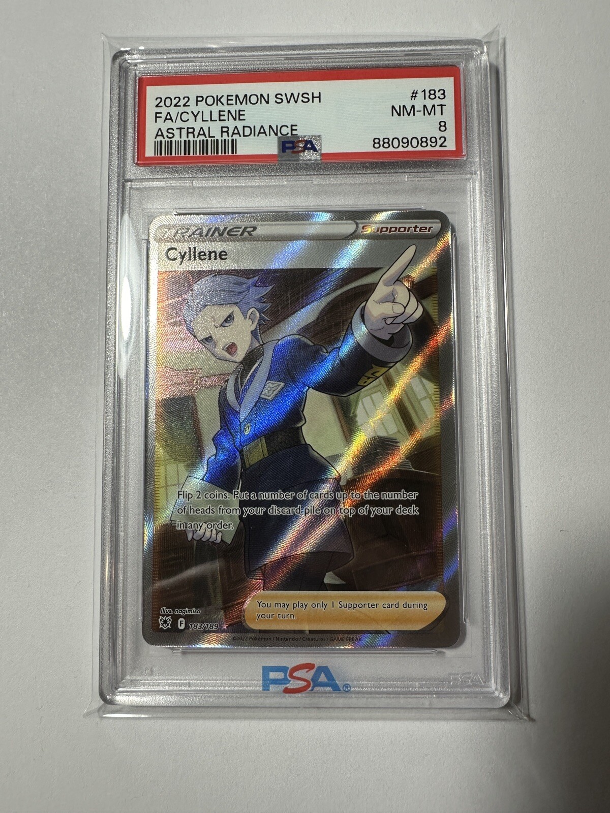 Pokémon TCG Cyllene Astral Radiance 183/189 Holo Full Art Ultra Rare ...