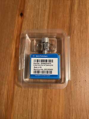 Agilent G3440-81013 Column nut, collared, self-tightening, MSD | eBay