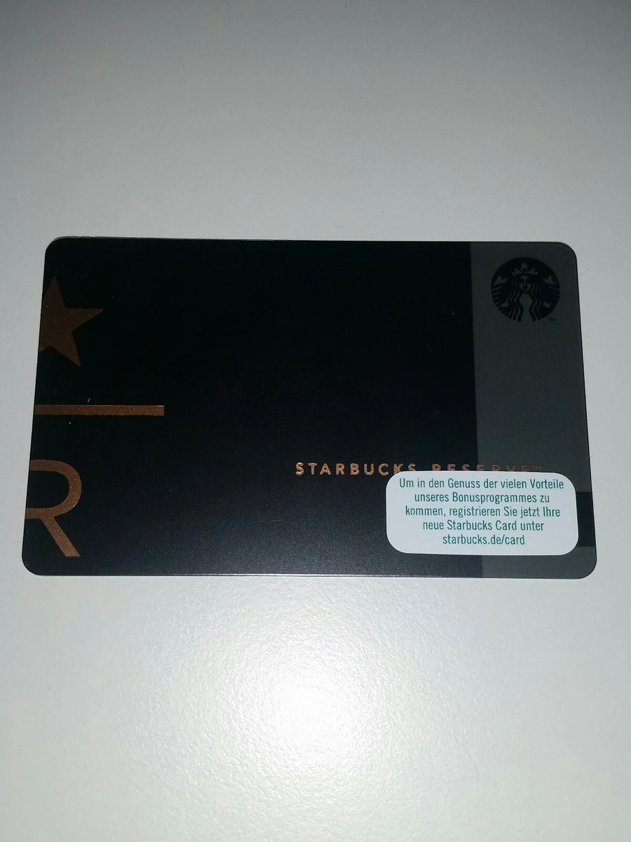Starbucks Black Card
