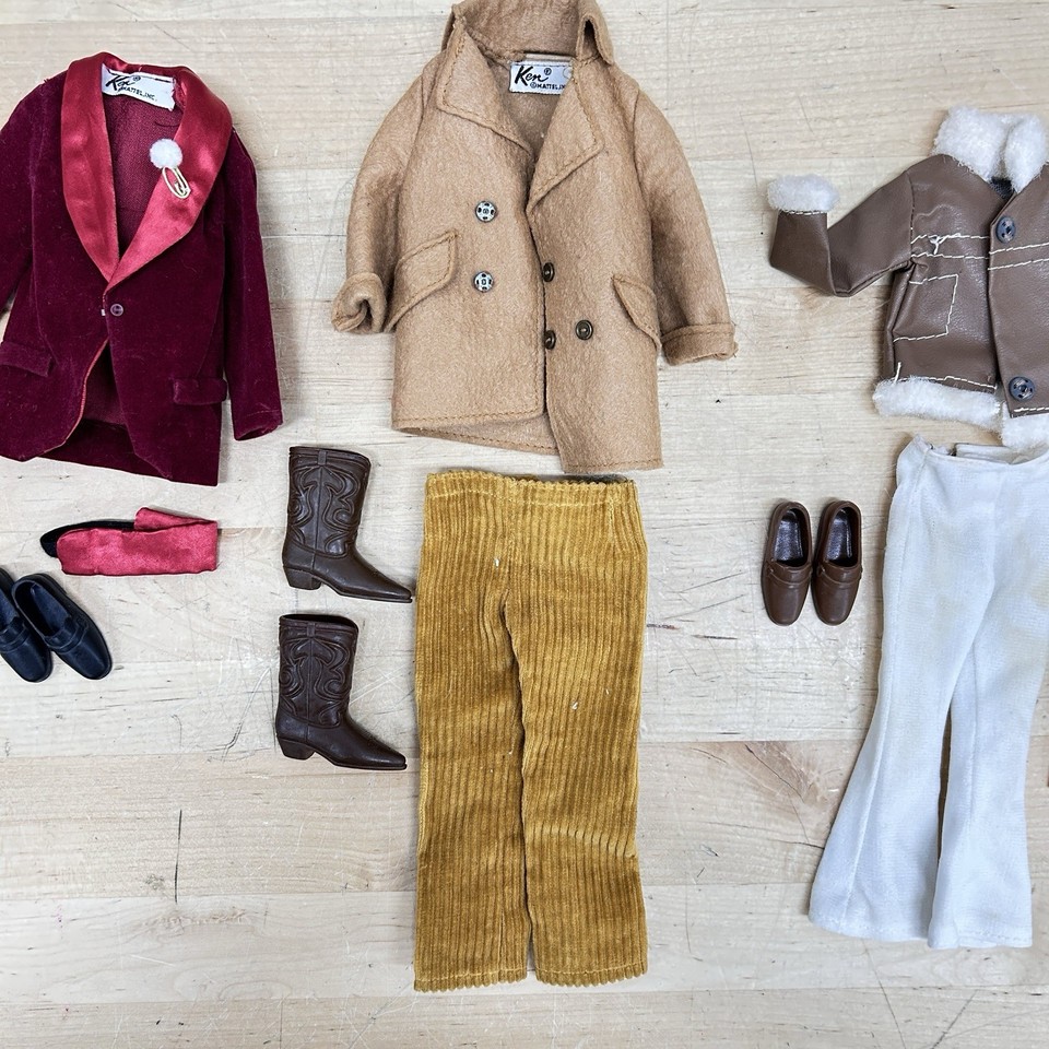 Doll Clothes for Ken Doll Barbie; Shore Lines, Play It Cool, Night ...