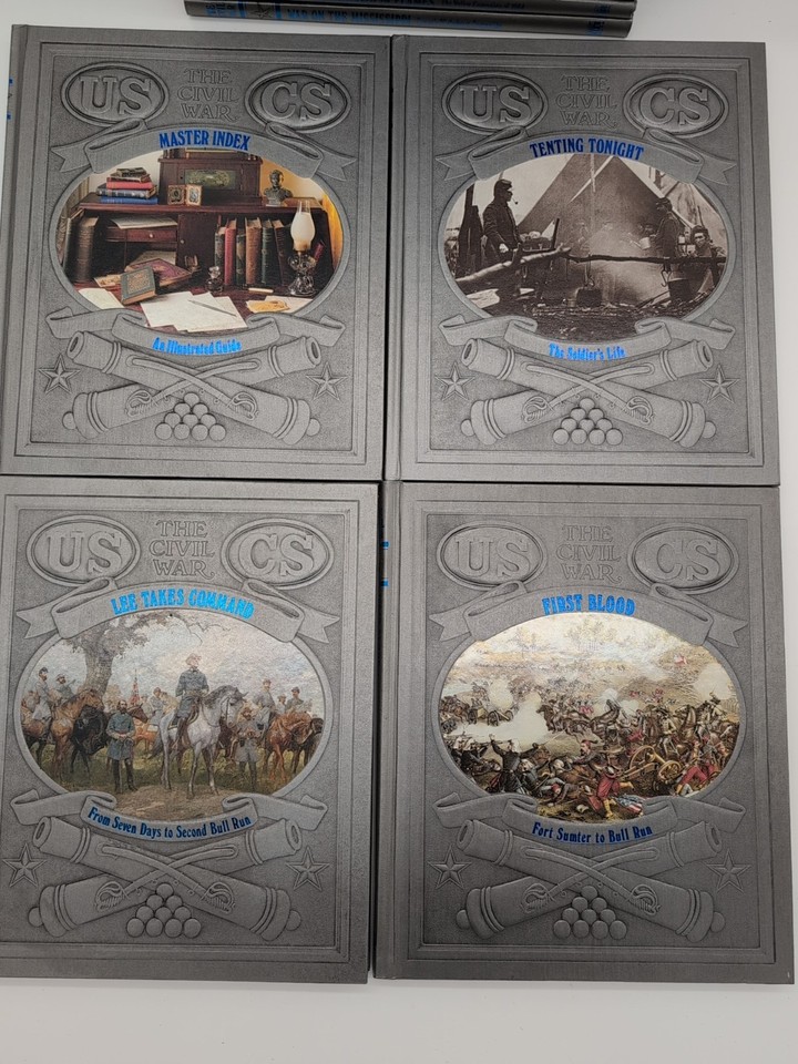 Time Life The Civil War Complete 28 Volume Set Hardcover w/ Master ...
