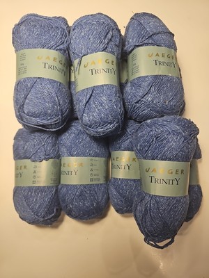 Jaeger Trinity 12x 50g Skein Shade 438 Lot 2711 Same Lot Yarn | eBay