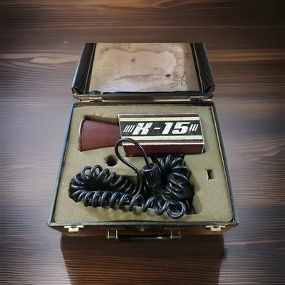 Vintage MPH K-15 Radar Gun With Case And Tuning Fork Tested | eBay