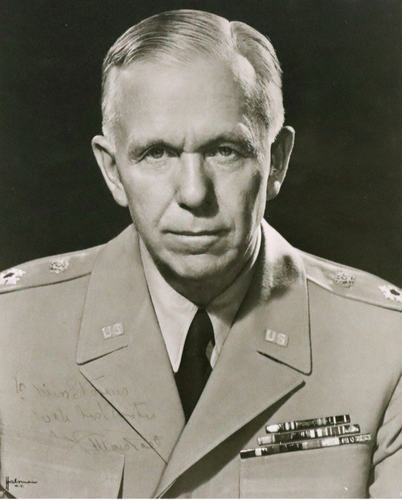 George Marshall General Secretary State Chief of Staff Nobel Prize ...