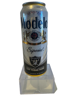 Modelo 2020 NFL Las Vegas Raiders Inaugural Season EMPTY Beer Can | eBay