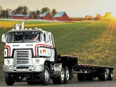 1/64 DCP INTERNATIONAL TRANSTAR COE W/ TRANSCRAFT STEPDECK TRAILER | eBay