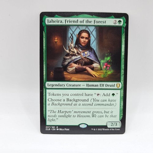 Jaheira Friend of the Fores #237 Regular NM - MTG Battle for Baldurs ...