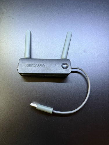 Microsoft Xbox 360 Wireless Network Adaptor WiFi Dual Antenna Black | eBay