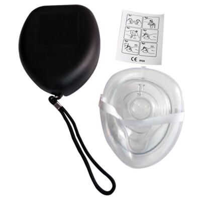 Professional First Aid CPR Breathing Mask Rescuers Reusable First Aid ...