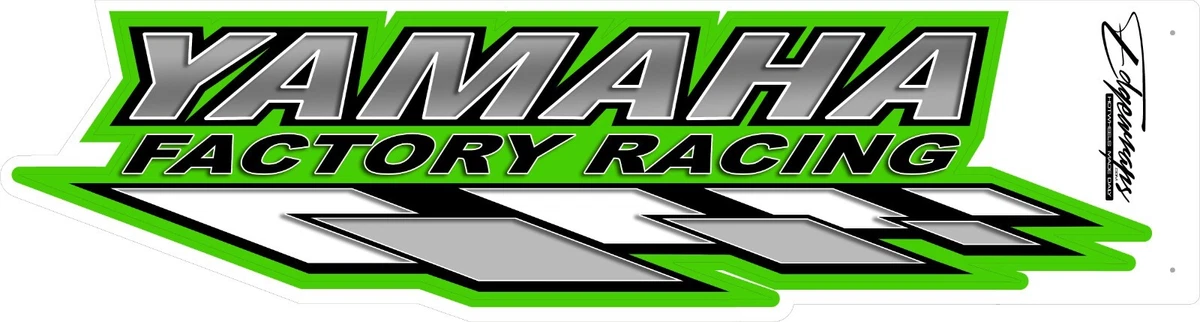 Yamaha Factory Racing Sticker