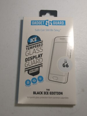 Lot Of 4 Gadget Guard Black Ice Screen Protector for LG G6 Tempered ...