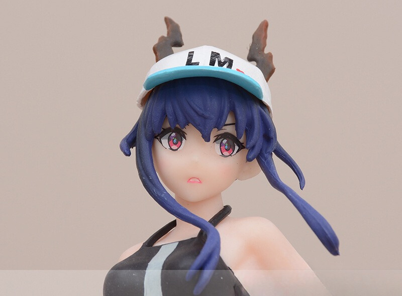 20cm/7.9" Anime Figure Girl Pvc Swimsuit Bikini Ver. Collection Statue ...