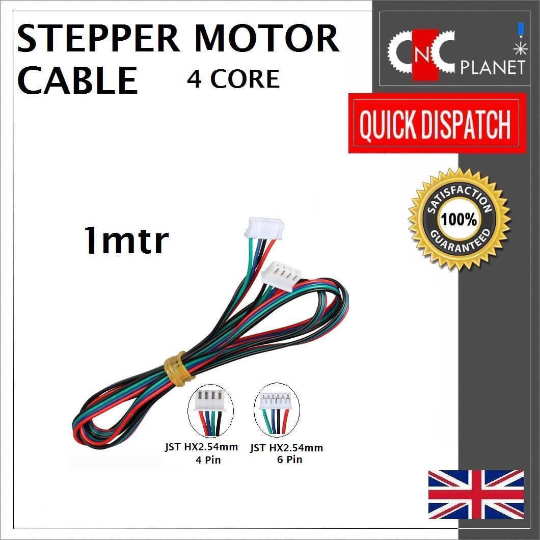 Xh254 Connector Reprap Dupont Wire 1m 4pin Female Female Nema17 Cable