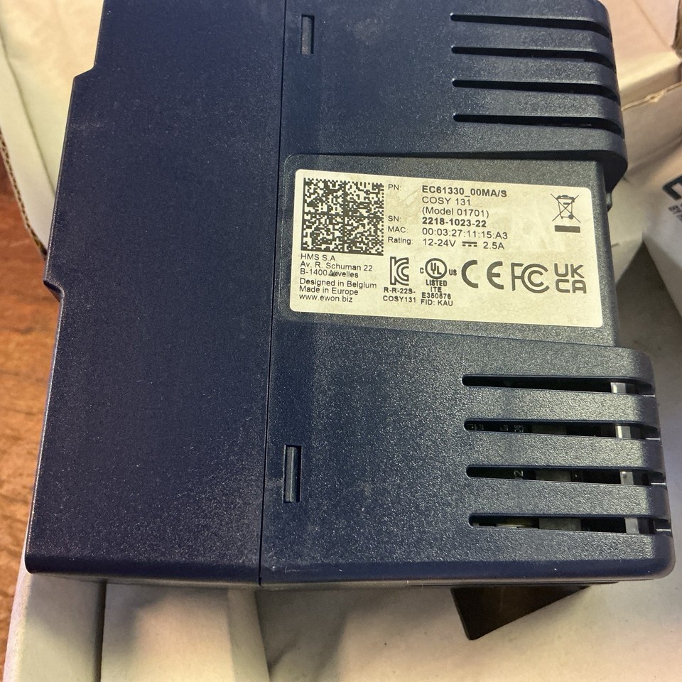 Ewon EC61330_00MA/S 12-24V Remote Access Gateway (new) | eBay