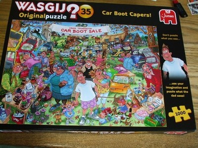 Wasgij 35 'Car Boot Capers' 1000 pieces complete | eBay UK