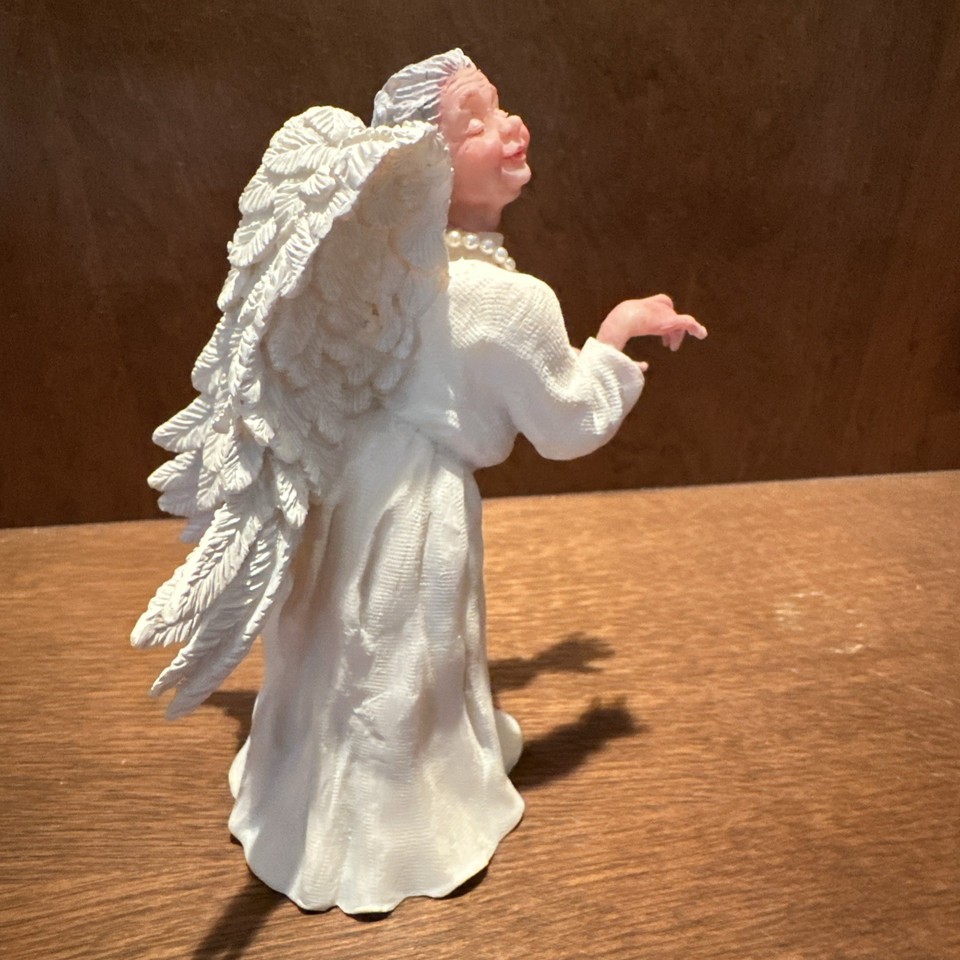 Vintage Heaven's Retired Angels - Ms Prixely wearing pearls - NIB | eBay