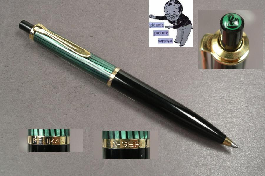 Pelikan K 400 ballpoint green 80ties style mint condition | eBay