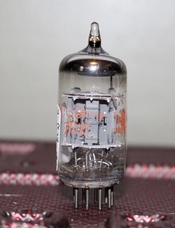 GE 7025 12AX7 SHORT PLATE PERFECT BALANCE VINTAGE 1970'S FOR FENDER | eBay