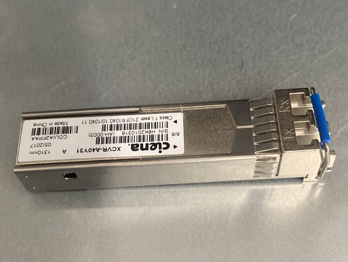 Used Ciena XCVR-A40Y31 A Fiber Optic SFP 1310nm Network transceiver ...